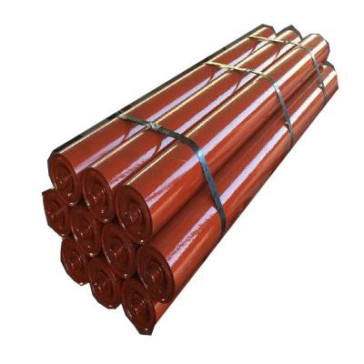Cina Vernice per cottura a rulli in acciaio inossidabile con puleggia del tamburo del trasportatore galvanizzata rossa in vendita