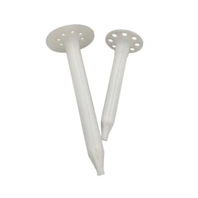 White Spiral Hammer In Wall Insulation Anchors Strong Inner Screw Nails