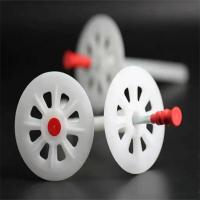 Quality 25-250(Mm) White HDPE Spiral Shank Plastic Anchors For Rigid Foam Fixing for sale