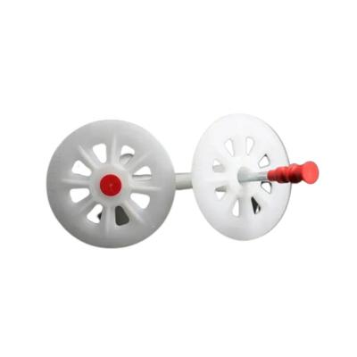 White Insulation Board Anchors 50mm With Weather And Corrosion Resistance