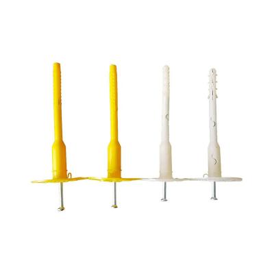 Weather Resistant Hammer In Plastic Insulation Nail For House Wall With