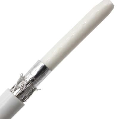중국 무산소 구리 Rf 동축 케이블 75 Ohm RG6 동축 케이블 판매용