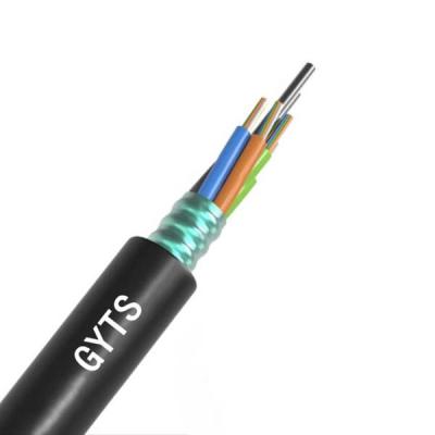 China Do tubo fraco exterior do núcleo PBT do cabo de fibra ótica 12 do único modo anti ultravioleta à venda