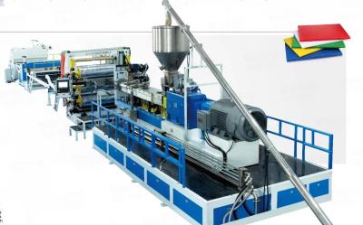 China Automatic ABS PP PE Thick Board Production Line 1200mm 1500mm 2000mm for sale