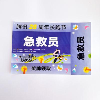 China Método de impresión por pantalla Números de identificación de raza con alta resistencia al desgarro en venta