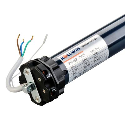 China Integrated Industrial Intelligent Voice Control Receiver Roller Blind Motor For Zabra Blinds à venda