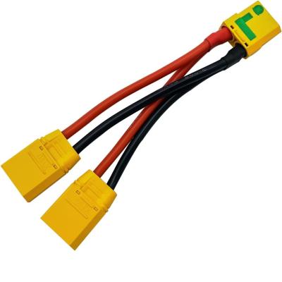 Cina Anti cablaggio del connettore di cavo del caricatore della scintilla RC di XT90S Y per la batteria parallela in vendita