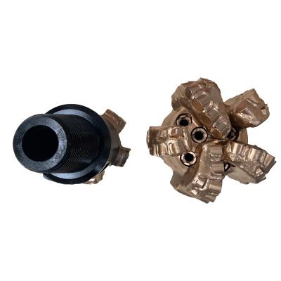 中国 パワーファクトリー 6 1/4インチ 159mm 5刃 PDC 掘削ビット 販売のため