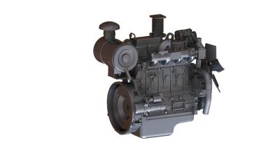 Cina Gruppo elettrogeno turbo del biogas dei motori 5.2L del gas naturale del refrigeratore 1500rpm YC4GN in vendita