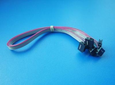 Cina Passo bianco rosso del cavo piano 1.27MM delle Assemblee di cablaggio del cavo del nastro di IDC in vendita