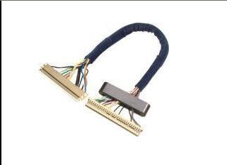 Cina Assemblaggio cavi del cablaggio del cavo di UL1571 28AWG 500mm con il connettore della CORREZIONE DF14 per i CUSCINETTI in vendita