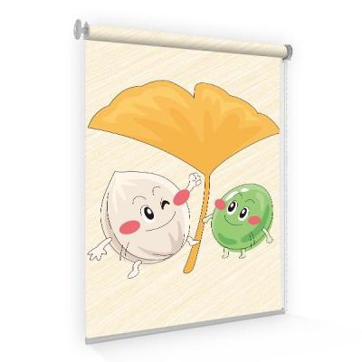 China plain 3D Printed Roller Blinds , Patterned Vertical Blind Slats Low maintenance for sale