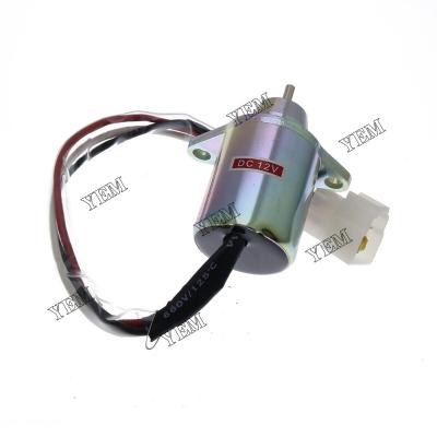 Cina I pezzi di ricambio del motore di Yanmar 4TNV94L-SFN riforniscono il solenoide di combustibile 119653-77950 1503ES-12S5SUC5S di arresto in vendita