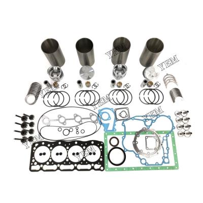 China New Kubota V1305 Engine parts Overhaul Rebuild Kit with excavator Te koop