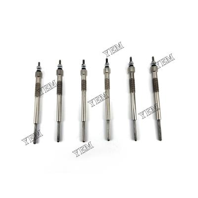 Cina For Isuzu Parts 6HK1 4HK1 6 PCS Glow Plug 8-94390777-6 engine in vendita