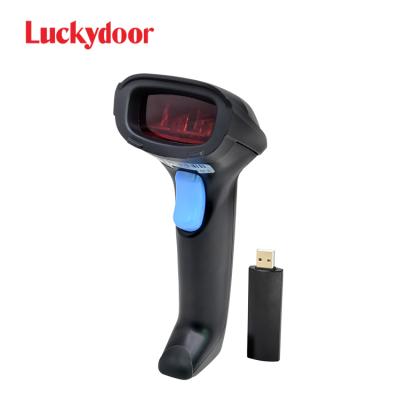 China K-211R Warehouse 2.4ghz Wireless Portable 1D Blue-tooth Laser Barcode Scanner Android for sale