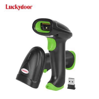 China Low Price Scanners From Luckydoor Factory Qr Code Reader Wireless+BT Use with Thermal Printer for sale