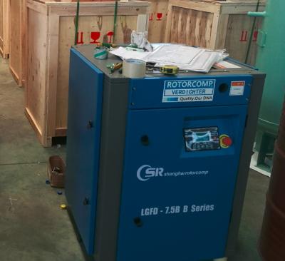 China 5.5kw Direct Driven air Screw Compressor  in TUV,CE,ISO certificates in better price for sale