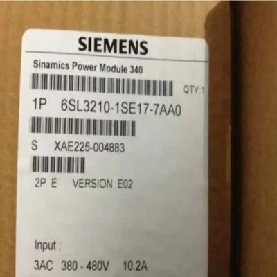 중국 주식에서 6SL3210-1SE17-7AA0 모듈 작은 지멘스 PLC S7 일련 판매용