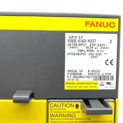중국 A06B-6140-H037 탄탄한 화낙 서보 드라이브 모터 절연 유형 제어 판매용