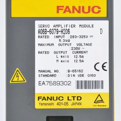 중국 A06B-6079-H206 Fanuc 자동 귀환 제어 장치 동작 증폭기 5Kg MOQ 1개 조각 판매용