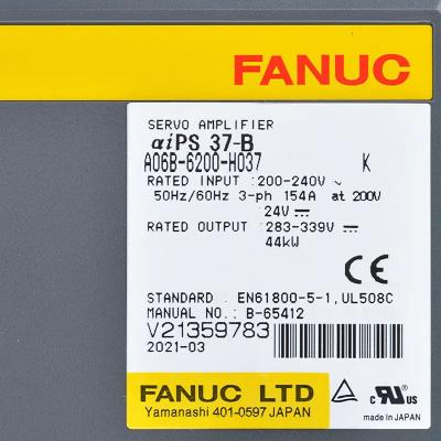 중국 A06B-6200-H037 FANUC 서보 모터 컨트롤러 MOQ 1개 판매용