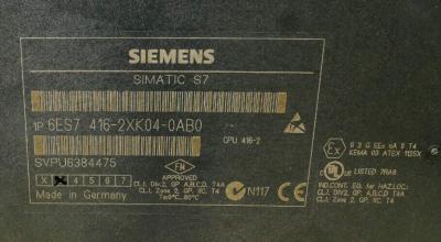 China 6ES7416-2XK04-0AB0 Siemens Automatisierter Prozessor 100 % MOQ 1 Stück Gewicht variiert je nach Modell zu verkaufen