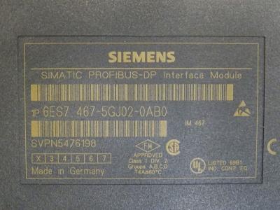 中国 6ES7467-5GJ02-0AB0 Siemens Germany 100% ブランド モジュラー PLC はモデルによって重量が異なります 販売のため