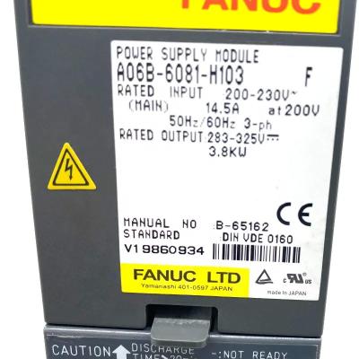 중국 A06B-6081-H103 새로운 Fanuc 서보 드라이브 12개월 보증 판매용