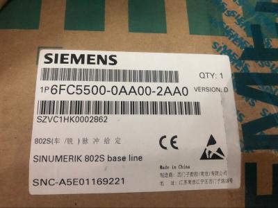 中国 6FC5500-0AA00-2AA0 Siemensはオートメーション黒い色MOQの1部分の重量を変わるモジュール方式にした 販売のため