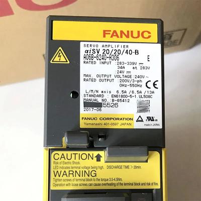 중국 A06B-6240-H306 산업 자동화를 위한 새로운 노란색 Fanuc 서보 모터 컨트롤러 판매용