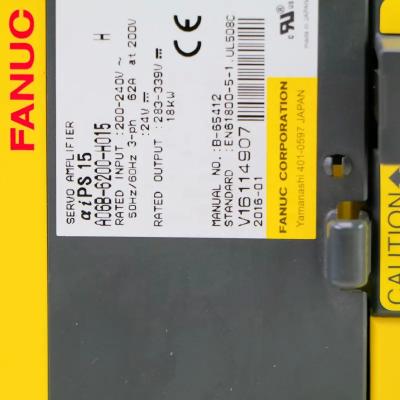 중국 A06B-6200-H015 12개월 보증과 함께 Fanuc 세르보 드라이브 시스템을 구입 MOQ 1 조각 판매용