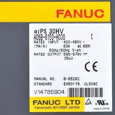 중국 A06B-6150-H030 품질 자동화 솔루션을위한 새로운 노란색 Fanuc 서보 드라이브 판매용