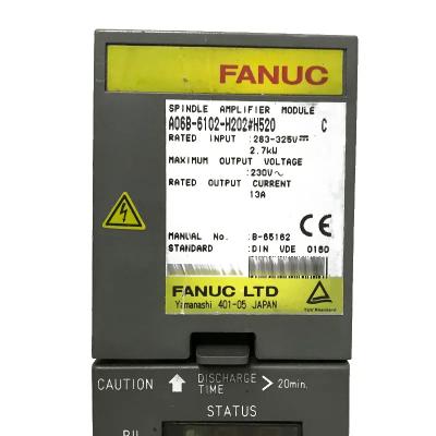 중국 A06B-6102-H202#H520 Fanuc AC/DC 서버 드라이브 증폭기 판매용