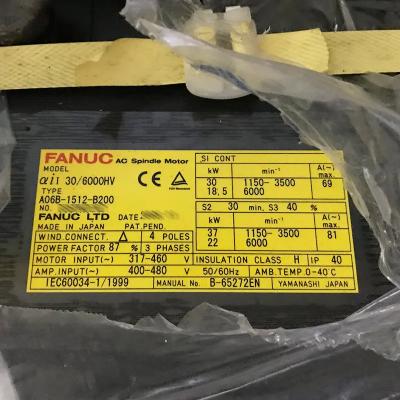 중국 A06B-1512-B200 산업 자동화를 위한 새로운 5kg Fanuc 세르보 모터 컨트롤러 판매용