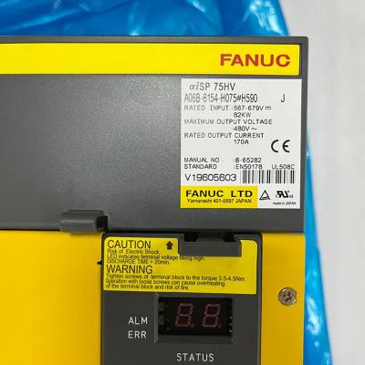 중국 A06B-6154-H075#H590 Fanuc 서버 드라이브 MOQ 1개 판매용