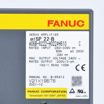 China A06B-6222-H022#H610 Neuer Fanuc Servomotorsteuergerät für zu verkaufen