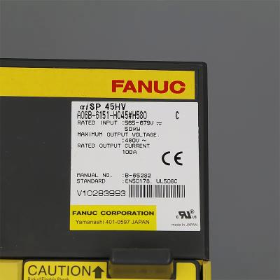 중국 새로운 Fanuc 세르보 드라이브 A06B-6151-H045#H580 판매용