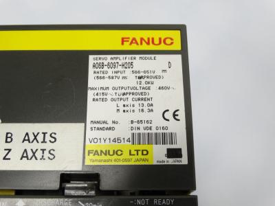 China A06B-6097-H205 Sistema de servoacción Fanuc con fuente de alimentación CA/CC en venta