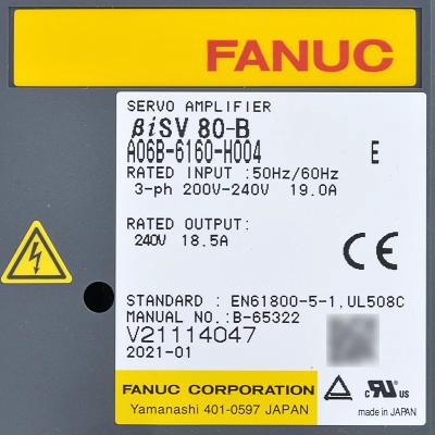 중국 A06B-6160-H004 산업용 Fanuc 서보 드라이브 시스템 판매용