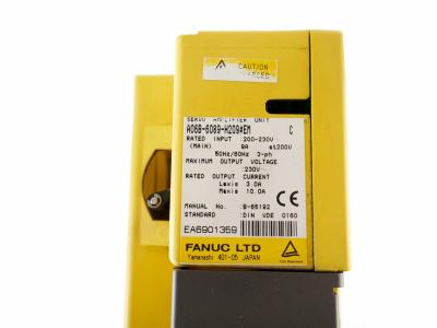 China A06B-6089-H209 12 meses Sistema de accionamiento por servo de Fanuc para las necesidades de producción en venta