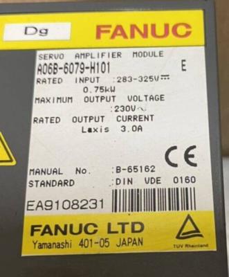 중국 A06B-6079-H101 AC/DC 전원 공급 장치가 있는 Fanuc 서보 드라이브 증폭기 판매용