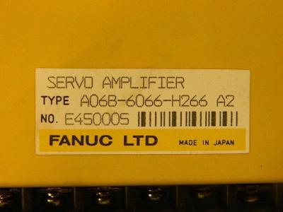 중국 A06B-6066-H266 산업 자동화를 위한 Fanuc 서보 드라이브 시스템 판매용