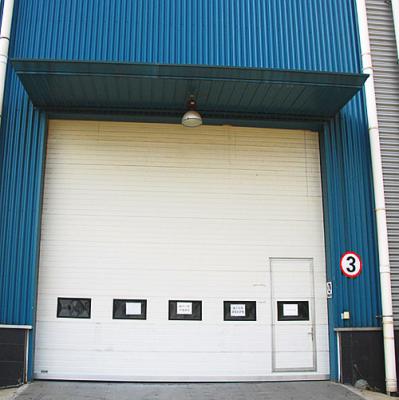 China Veilig Garage Sectionele Deuren, Industriële Luchtdeuren Grote Grootte Te koop