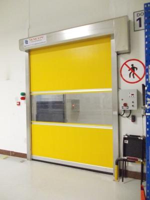 Cina Sportello ad alta velocità industriale automatico, spessore della tenda del PVC di 1.2mm in vendita