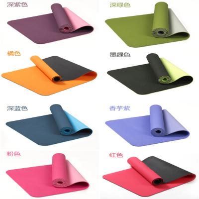 China Deportes de goma interiores al aire libre que suelan, servicio del OEM de la estera del deporte de la yoga de la TPE en venta