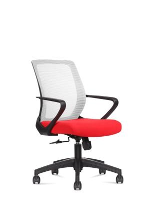 Cina Mesh Executive Chair ergonomico rosso posteriore medio, con supporto lombare messo nell'ufficio in vendita