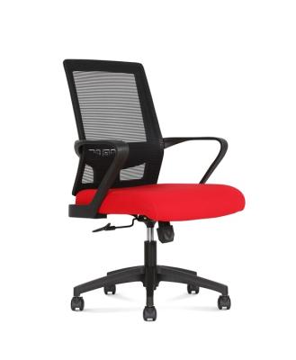 Cina Metà di sedia di scrittorio di conferenza del back office con i braccioli fissi che serviscono l'annuncio pubblicitario, educativo e mercato in vendita