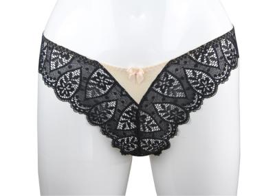 Cina Parte posteriore anteriore Microfiber del pizzo delle donne delle mutandine molli di nylon di Boyshorts con l'arco in vendita