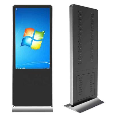 中国 Wifi 4GのLCDの表示画面を広告する42インチの床の立場 販売のため